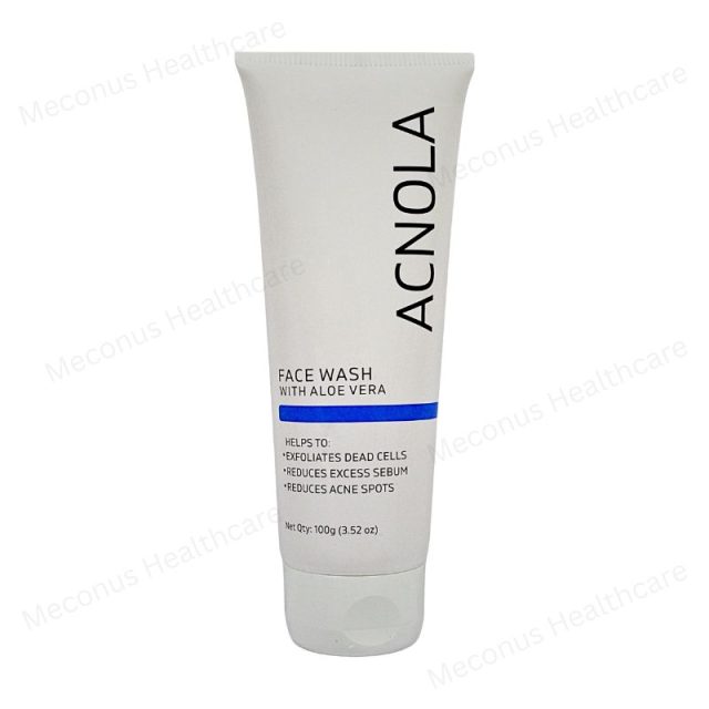 Acnola Acne Face Wash With Aloe vera - Meconus Healthcare